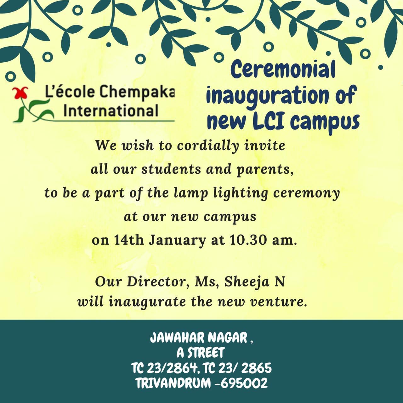 New campus of L’école Chempaka International launched in ...